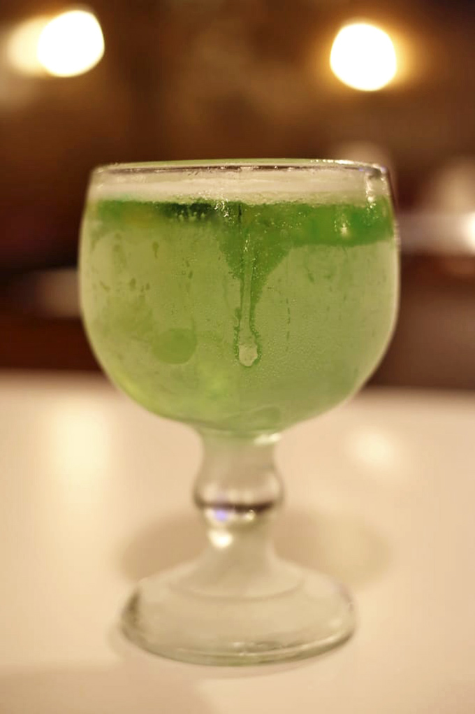 That's not just any green beer&mdash;it's a frosty goblet of refreshment that cuts through rich barbecue like a cold, emerald knight.