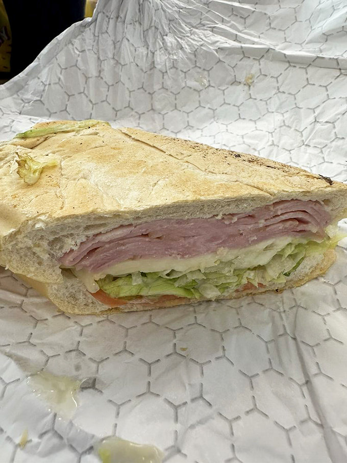 The humble ham and cheese gets the 5 Brothers treatment, transforming lunchbox staple into something worth crossing state lines for.