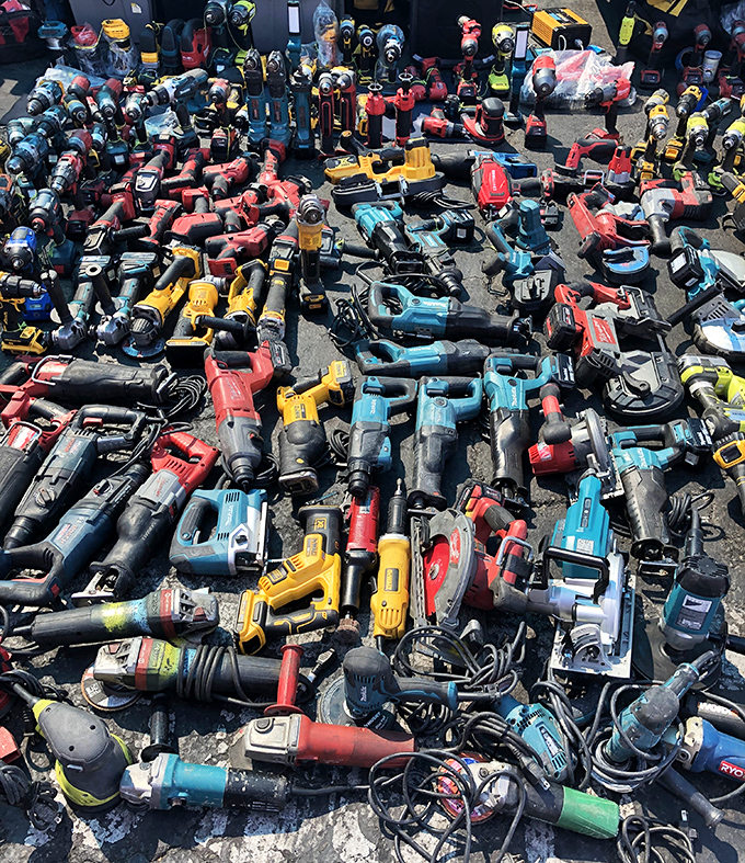 Tool heaven for the DIY devotee&mdash;a hardware store exploded, and somehow everything landed in perfect, chaotic order.
