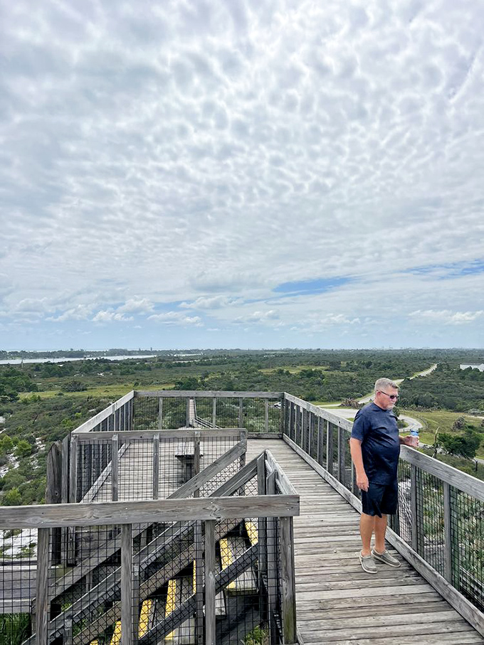 The reward for conquering Florida's "mountain"? A sprawling vista that reminds you just how wonderfully wild this corner of the Sunshine State remains. 