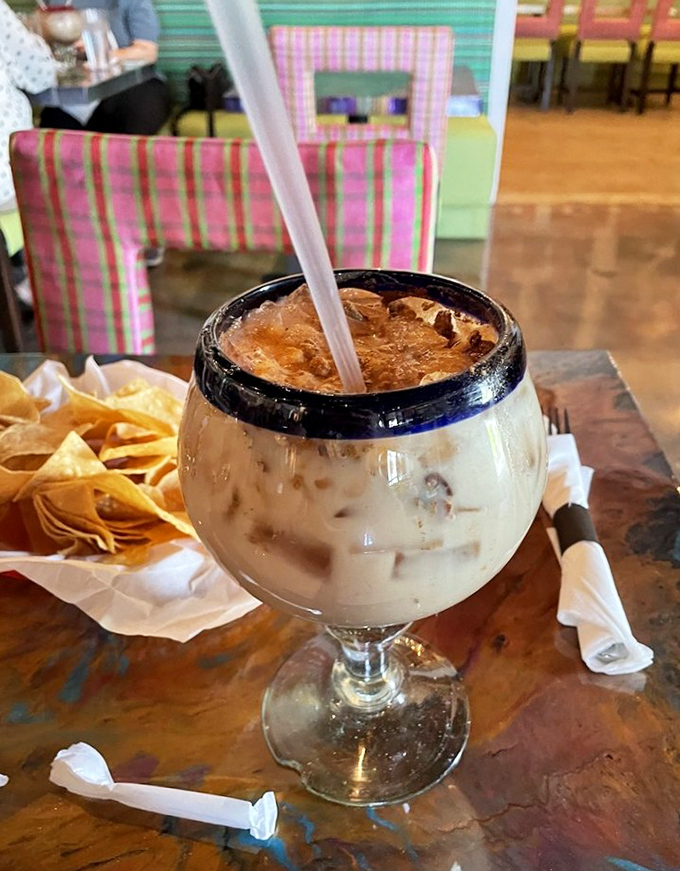 This isn't just horchata—it's a cinnamon-kissed cloud in a goblet. The perfect sweet counterpoint to spicy tacos and Arizona heat.