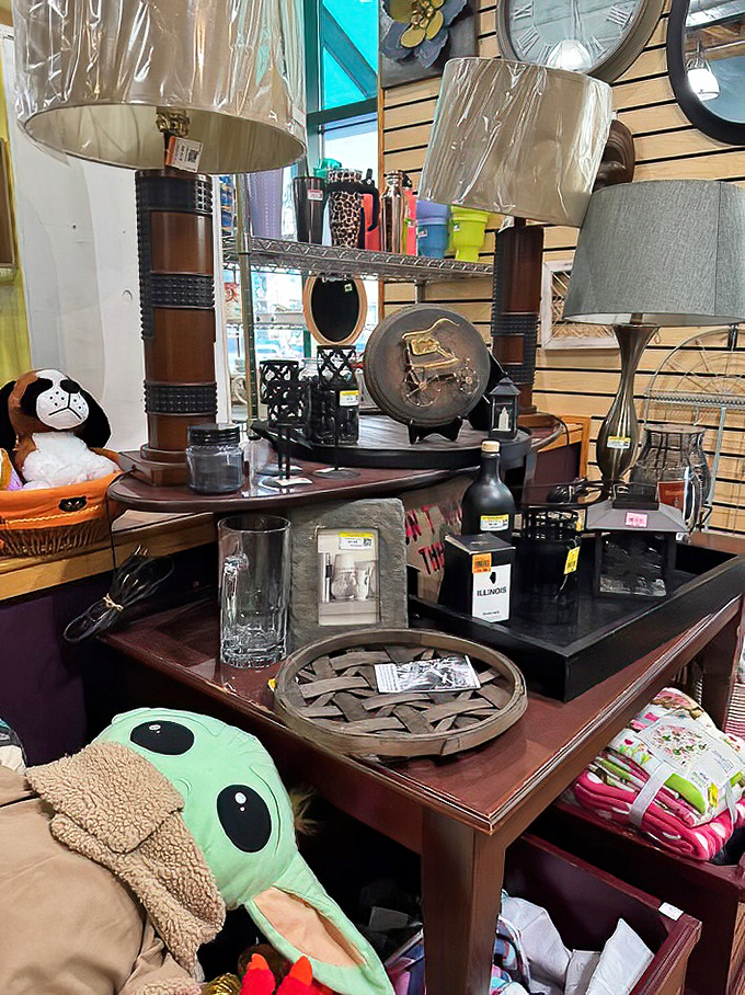From quirky lamps to practical kitchenware, the home goods section offers everything except the buyer's remorse that typically follows home decor shopping.