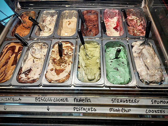 Creamy gelato scoops that make you question every frozen dessert decision you've ever made before.