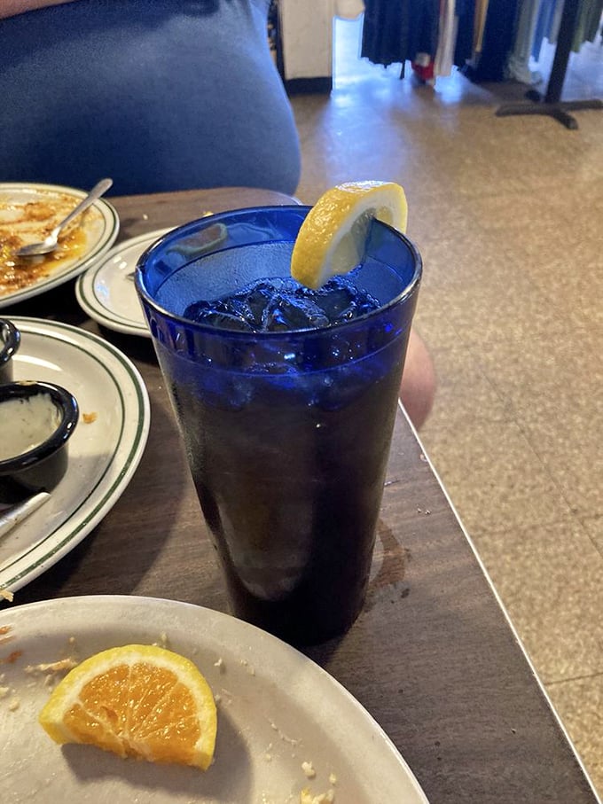 That blue glass of iced tea isn't just a beverage&mdash;it's Southern air conditioning in liquid form.