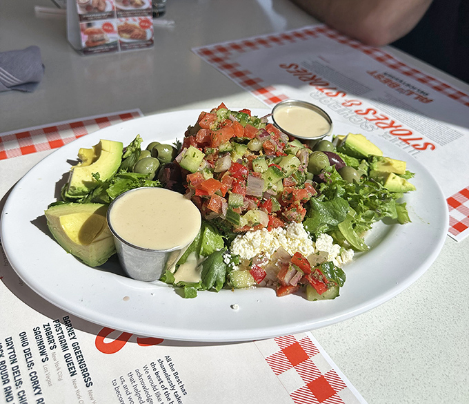 Fresh ingredients playing together in perfect harmony&mdash;this vibrant Israeli salad proves vegetables can be the life of the party too.