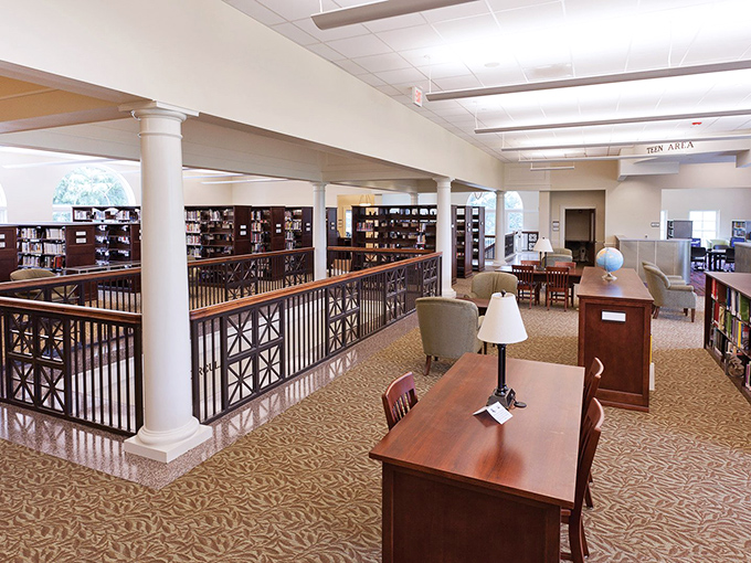The Jackson County Public Library proves that beautiful architecture and good books are still humanity's most perfect pairing.