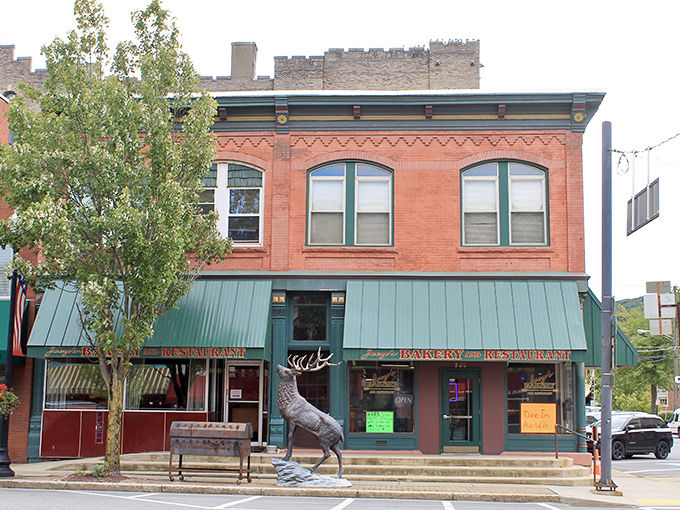 When your local bakery occupies a building this handsome, the pastries better be worth the architecture.