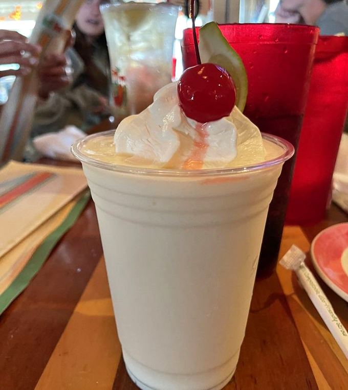 Key lime paradise in frozen form &ndash; the perfect sweet ending to any seafood feast adventure.