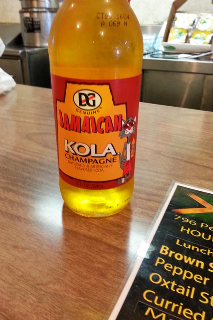 Jamaican Kola Champagne&mdash;a vibrant, sweet soda that's the perfect counterpoint to spicy island flavors, no passport required.