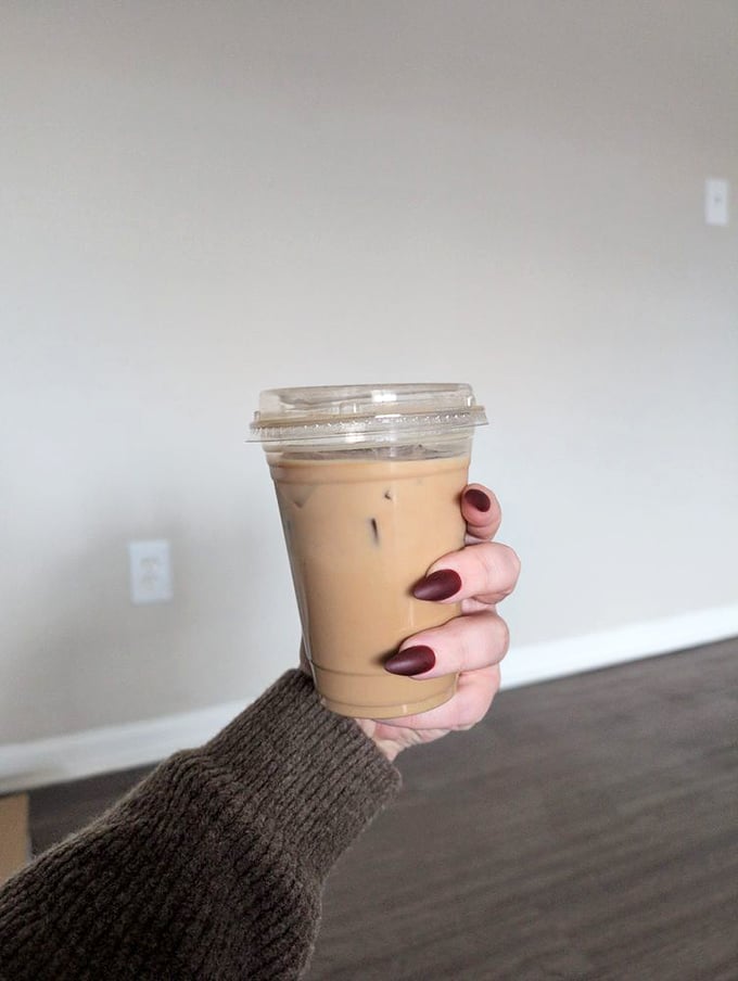 Expertly crafted latte art shows they care about coffee as much as their burrito.