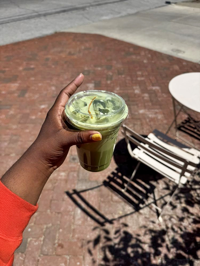 When matcha meets lavender and citrus, it's like a spa day for your mouth &ndash; refreshingly unexpected.