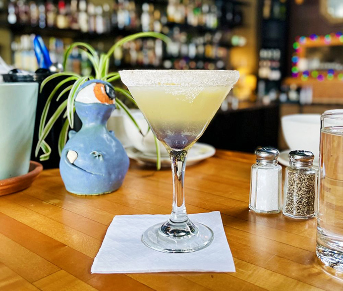 A cocktail that looks like liquid sunshine and tastes like Portland's rare perfect summer day in a glass.