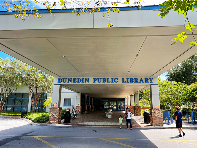 Dunedin's Public Library&mdash;where locals come for books but stay for the air conditioning and that "I'm being productive while relaxing" feeling we all crave.