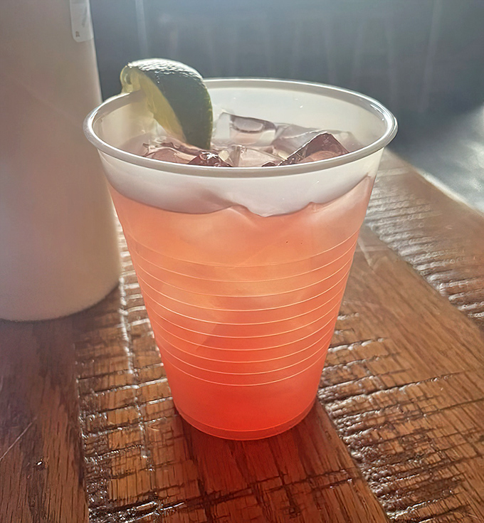 Even the drinks here understand their role&mdash;refreshing, straightforward, and ready to play the perfect supporting character to your burger.