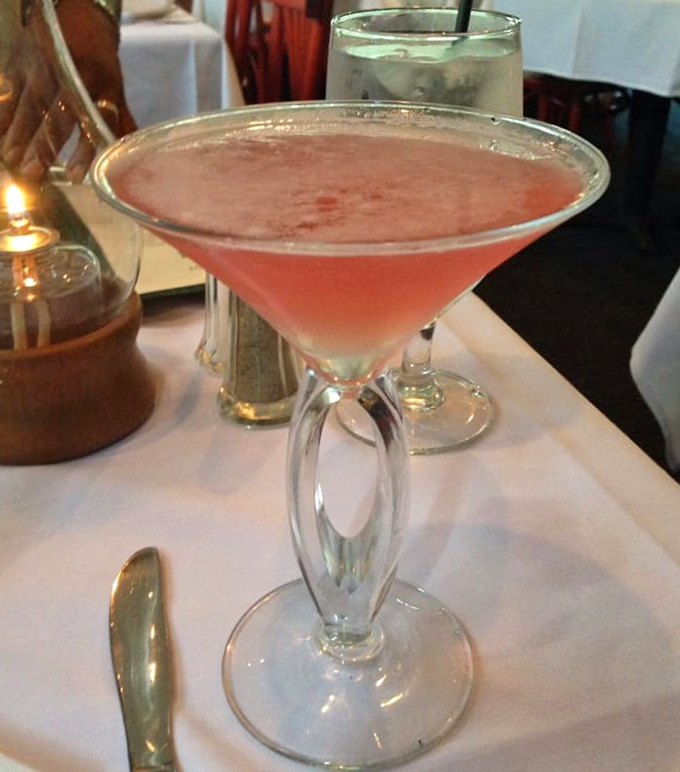 A cocktail that looks like a Florida sunset in a glass. Sip slowly &ndash; you're on Keys time now.