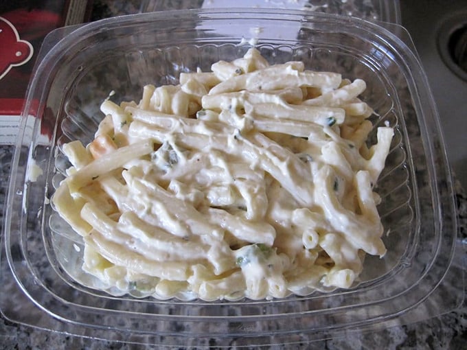 Pasta salad that doesn't come from a plastic tub at the supermarket? Revolutionary. This creamy side dish deserves its own fan club.