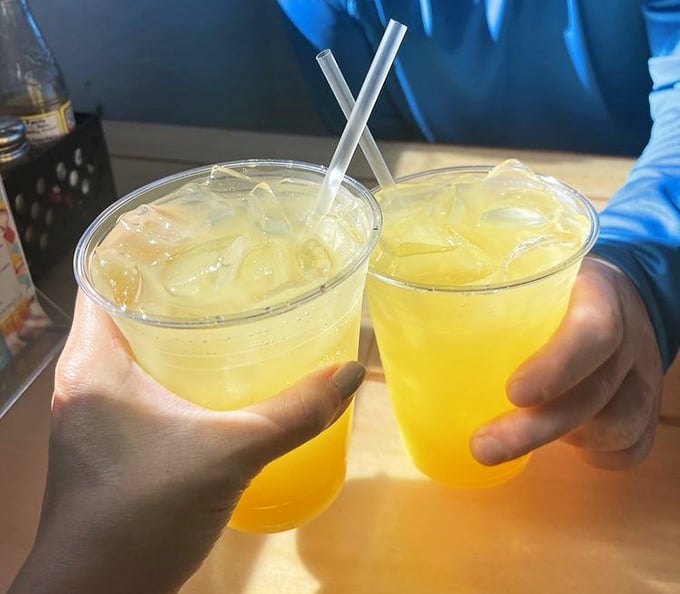 Sunshine in a glass! These vibrant orange crushes are Virginia Beach's answer to mimosas&mdash;perfect for toasting to nothing more important than a day by the water.