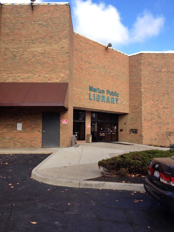 Marion Public Library &ndash; where locals have been finding both knowledge and air conditioning since before the internet made everything complicated.
