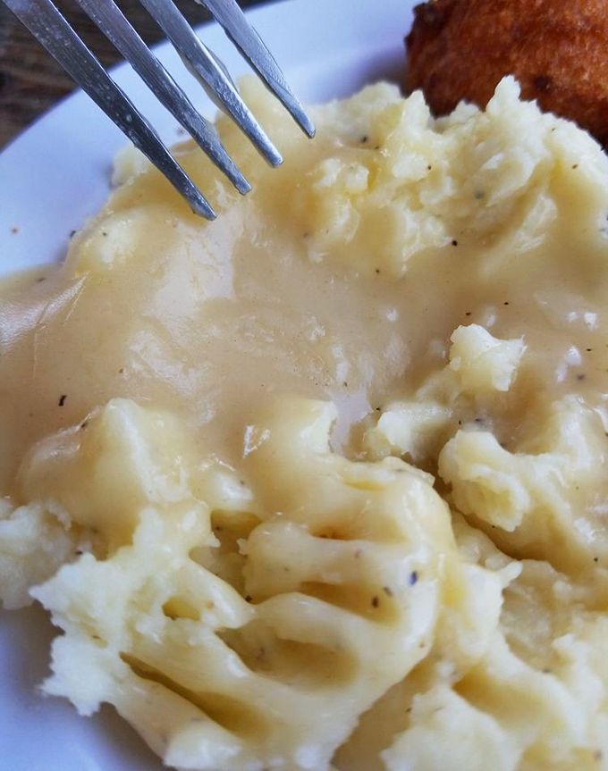 Mashed potatoes so creamy they could make a grown person weep. Comfort food that transports you straight to grandma's kitchen.