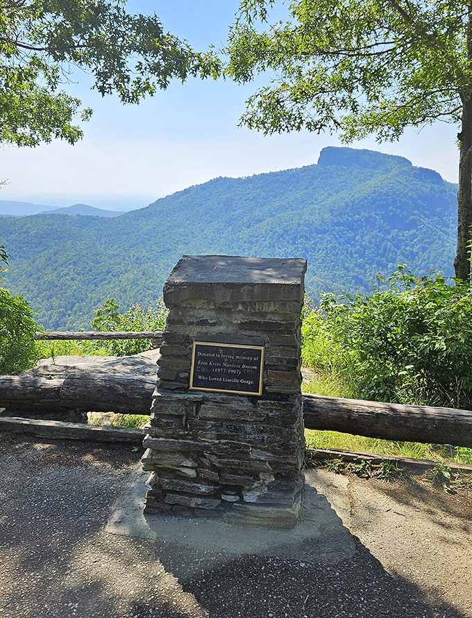 Memorials like this remind us that these mountains have stories to tell&mdash;each vista point preserves not just views but memories.