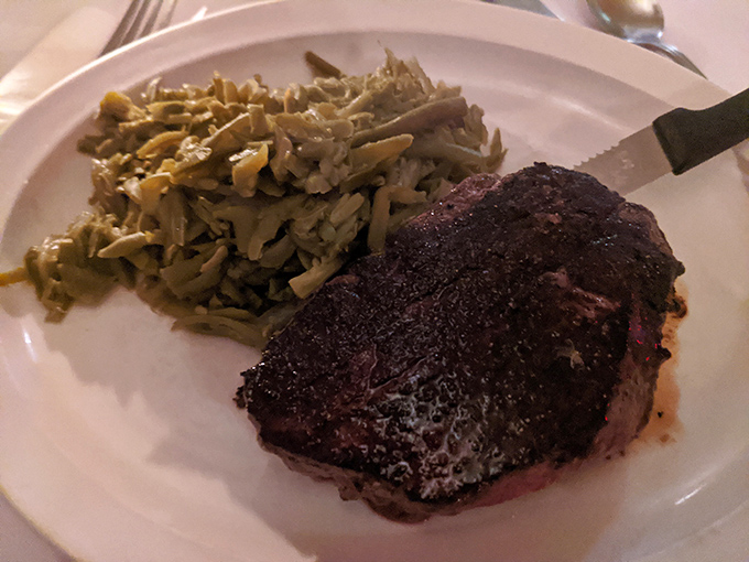 The filet mignon &ndash; beef's answer to silk pajamas &ndash; tender enough to cut with a stern look, yet substantial enough to satisfy the most dedicated carnivore.