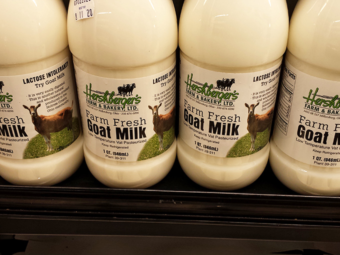 Farm-fresh goat milk that hasn't seen the inside of a factory. This is milk as nature intended&mdash;before corporate America got its hands on it. 