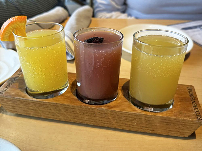 Brunch without a mimosa flight is just a late breakfast. These liquid sunshine variations elevate morning meals to proper weekend celebrations.