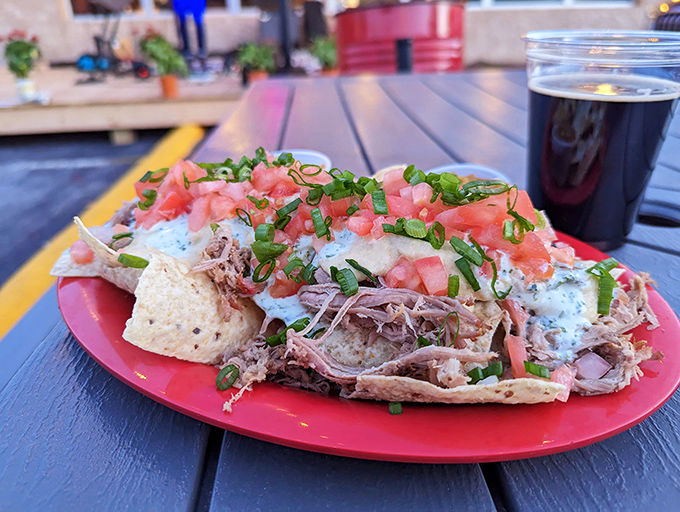 BBQ nachos that blur the line between Tex-Mex and Southern comfort&mdash;a cross-cultural masterpiece that demands to be shared, but probably won't be.