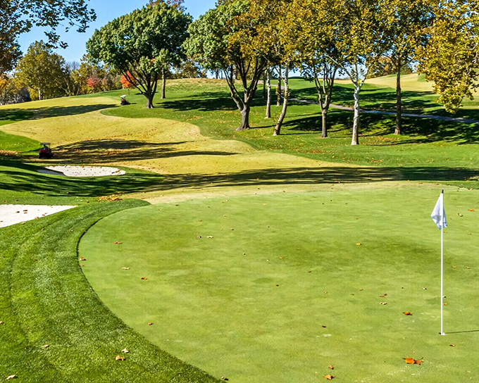 Golf in Parkville isn't just a game &ndash; it's a scenic escape where every hole comes with a side of gorgeous rolling Missouri landscape.