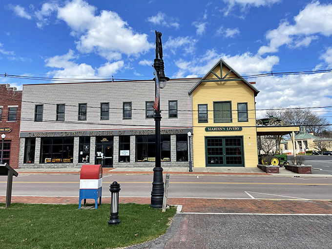 History and bright yellow paint &ndash; a combination that works surprisingly well, like peanut butter and chocolate or naps and Sundays.
