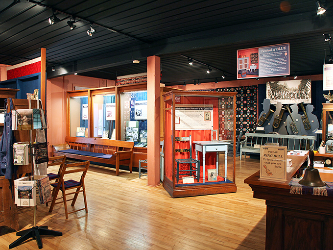 Inside the Old Aurora Colony Museum, history isn't behind glass&mdash;it surrounds you with handcrafted treasures that tell stories of craftsmanship and community.