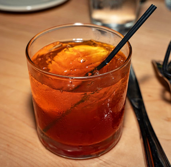 An Old Fashioned &ndash; because sometimes the classics endure for a reason. The perfect companion to a serious steak.