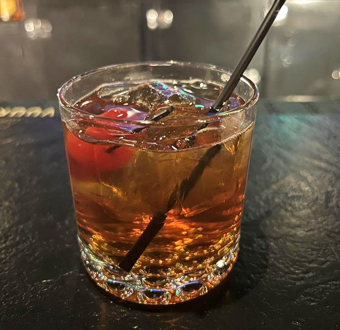 Wisconsin's unofficial state cocktail&mdash;the Old Fashioned&mdash;served with proper respect: amber-hued, cherry-garnished, and strong enough to warm you through winter.