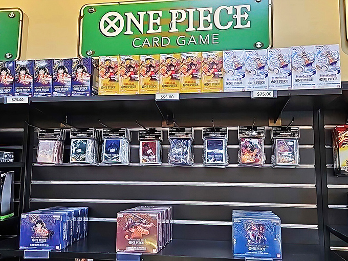 One Piece card game heaven! Like finding that secret sushi spot locals don't want you to know about, but for anime enthusiasts.