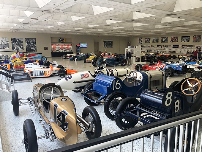 From wooden wheels to carbon fiber, this multi-generational lineup of speedsters shows the remarkable evolution of "going really fast in a circle."
