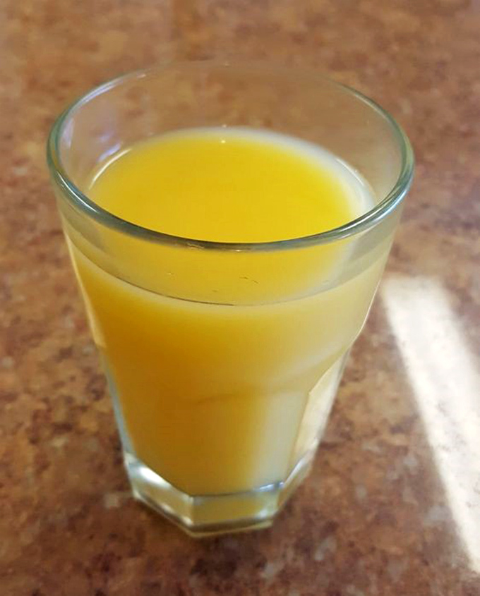 Fresh-squeezed orange juice that actually tastes like oranges&mdash;what a concept! This liquid sunshine is the perfect companion to Al's hearty breakfast offerings.