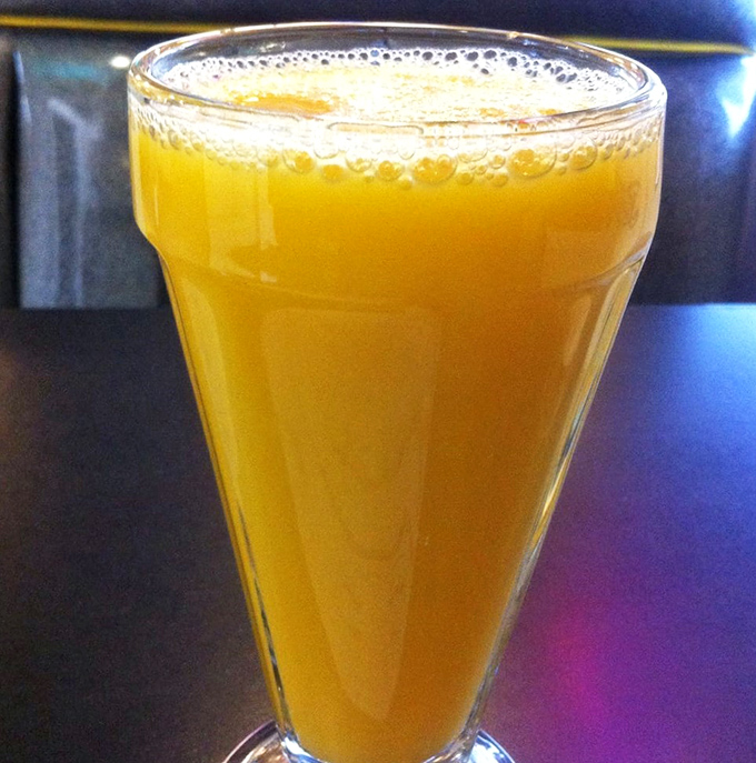 Fresh-squeezed sunshine in a glass &ndash; the kind of orange juice that makes you question why you ever settled for the stuff from a carton.