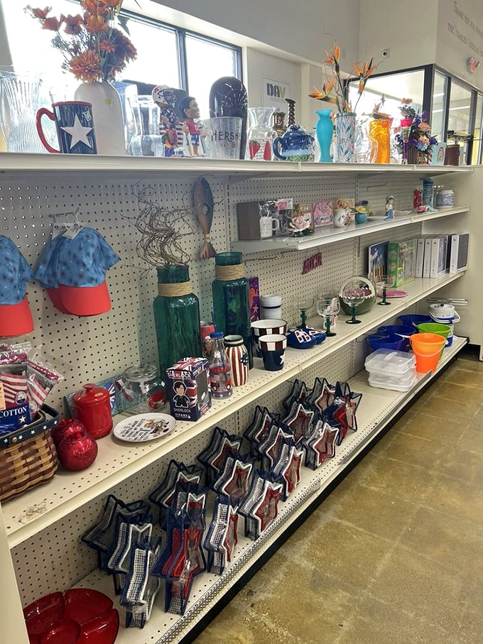 Patriotic decor abounds&mdash;because nothing says "America" like finding a star-spangled bargain that would make Uncle Sam proud.