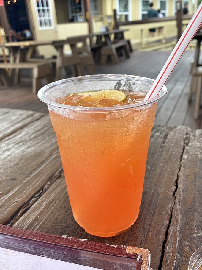 That sunset-colored drink isn't just refreshing&mdash;it's what Florida tastes like if you could bottle it. Vacation in a glass.