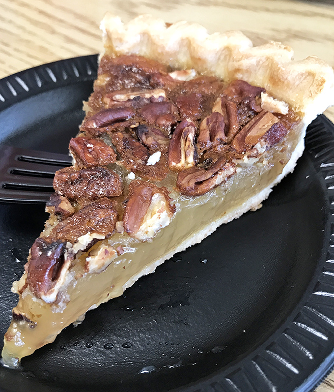 Pecan pie that would make your Southern grandmother nod in approval&mdash;gooey center, perfectly flaky crust, and pecans standing at attention.