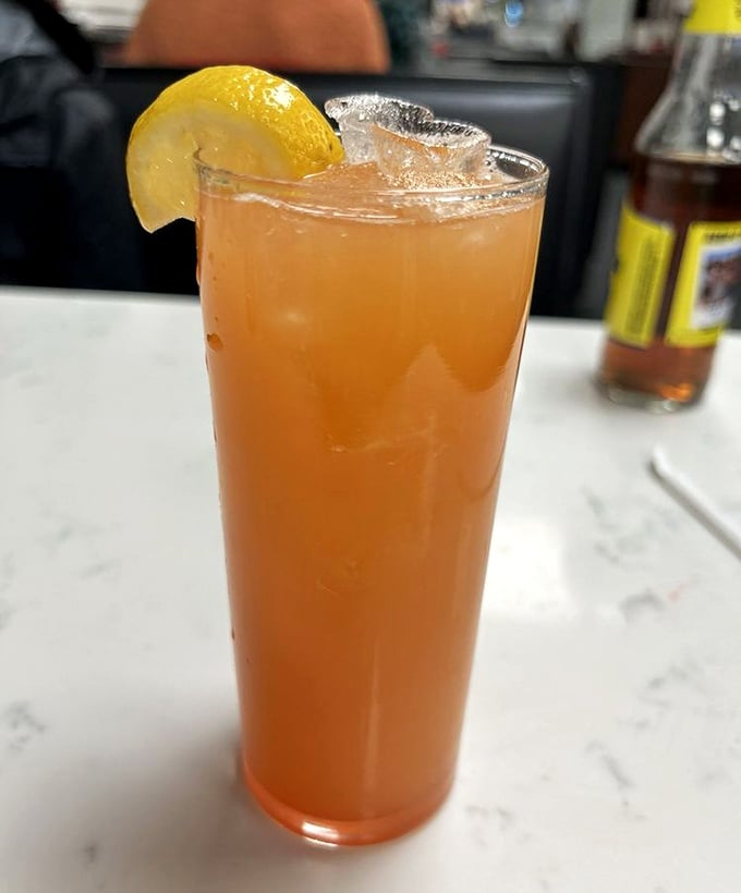 That tall glass of pineapple crush isn't just a beverage&mdash;it's sweet, tangy salvation after the glorious salt bomb of a proper cheesesteak.