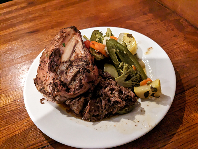 Tender pot roast that falls apart at the mere suggestion of a fork - comfort incarnate.