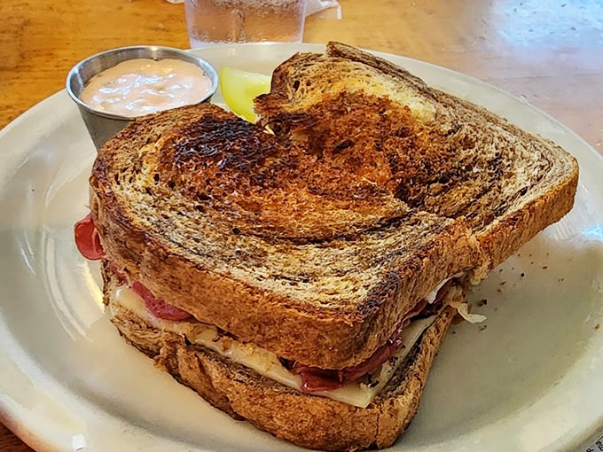 That's not just a sandwich&mdash;it's a perfectly grilled monument to the eternal marriage of bread, cheese, and whatever magic happens in between.