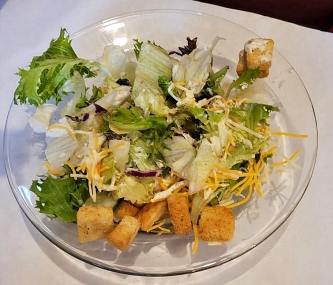 A salad that actually deserves to be eaten, not just pushed around the plate while waiting for the main course.