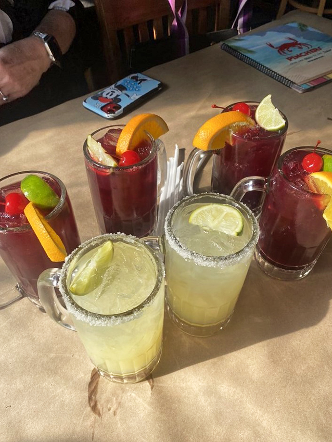 Cocktails that wear fruit like fashion accessories. These aren't just drinks—they're vacation in a glass, no sunscreen required.