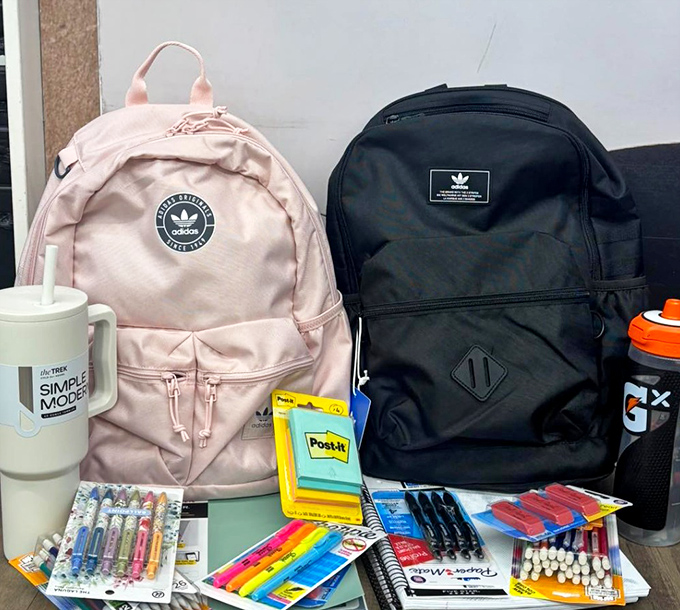 Back-to-school without breaking the bank. These Adidas backpacks and supplies make learning look good and budgeting even better.