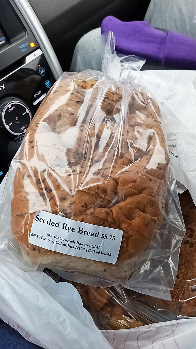 Seeded rye bread that would make any deli owner weep with joy. This isn't just a loaf—it's the foundation of sandwich greatness for days to come.