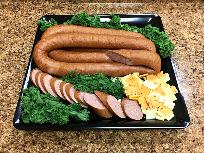 Smoked kielbasa that delivers the kind of smoky satisfaction that turns lunch into an event.