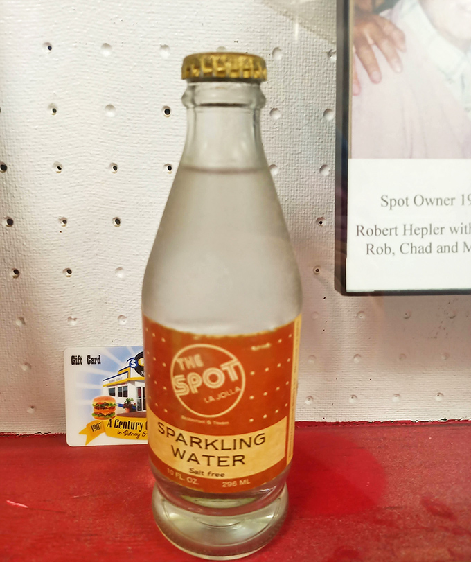 Even the sparkling water comes with a side of nostalgia&mdash;a bottle design that whispers tales of soda jerks and simpler times.