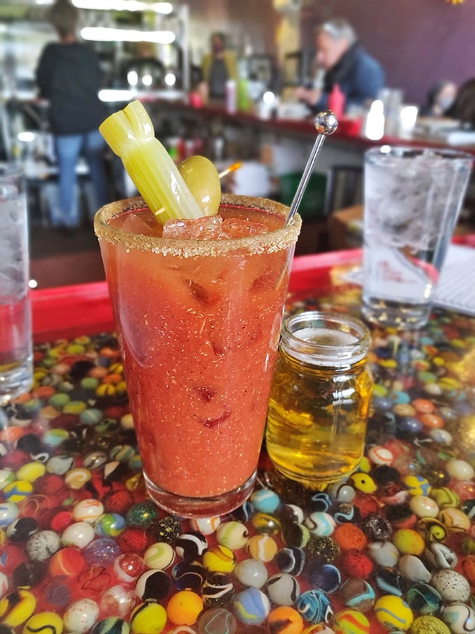 The kind of Bloody Mary that counts as both breakfast and a salad, doctor's orders be damned.